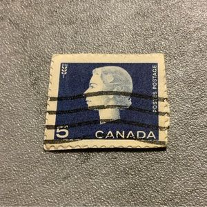 Other | 1963 Queen Elizabeth Ii Canadian Stamp | Poshmark